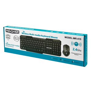 موس و کیبورد بی سیم Macher MR-415 - فروشگاه تهران انکر